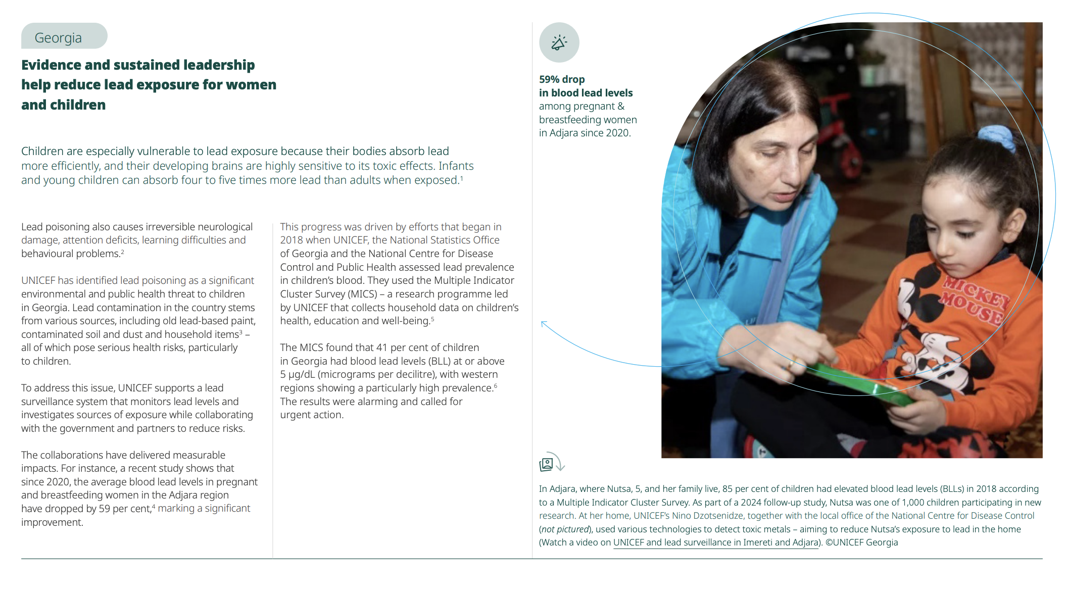 Partnership for a lead-free future | A Lead-Free Future for Every Child